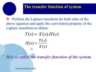 CHAPTER LAPLACE TRANSFORM [Được lưu tự động].pptx