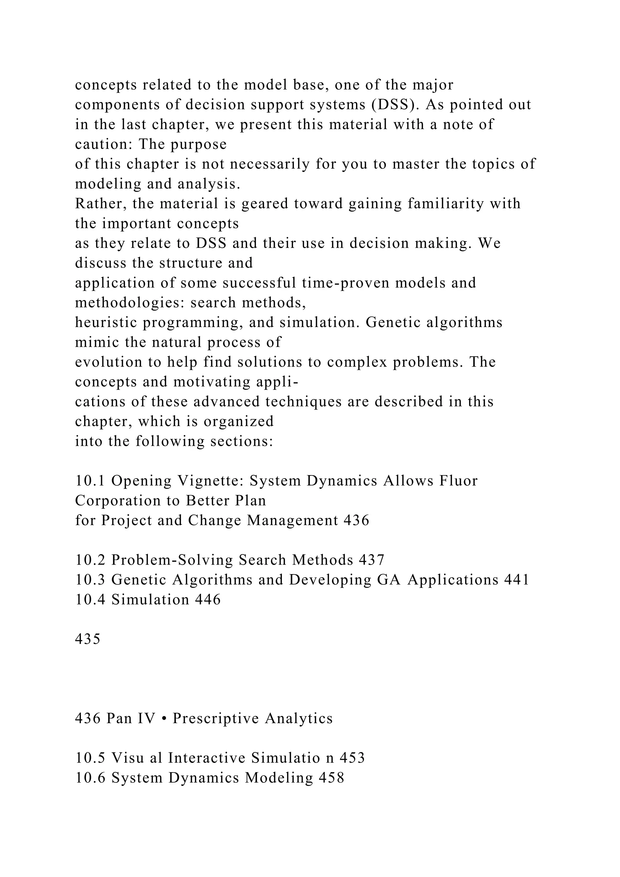 CHAPTER Modeling and Analysis Heuristic Search Methods .docx | Business ...