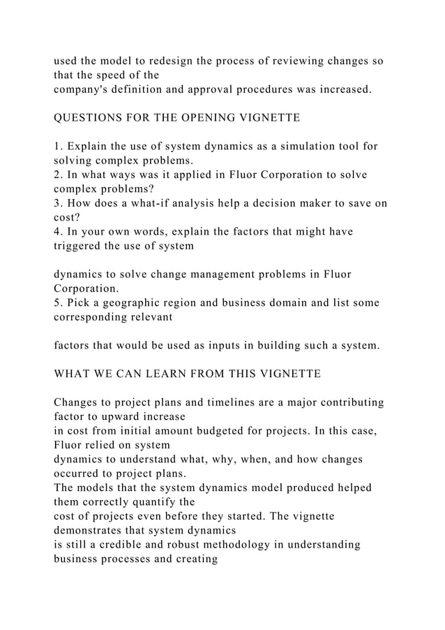 Chapter Modeling And Analysis Heuristic Search Methods Docx Business Business And Finance