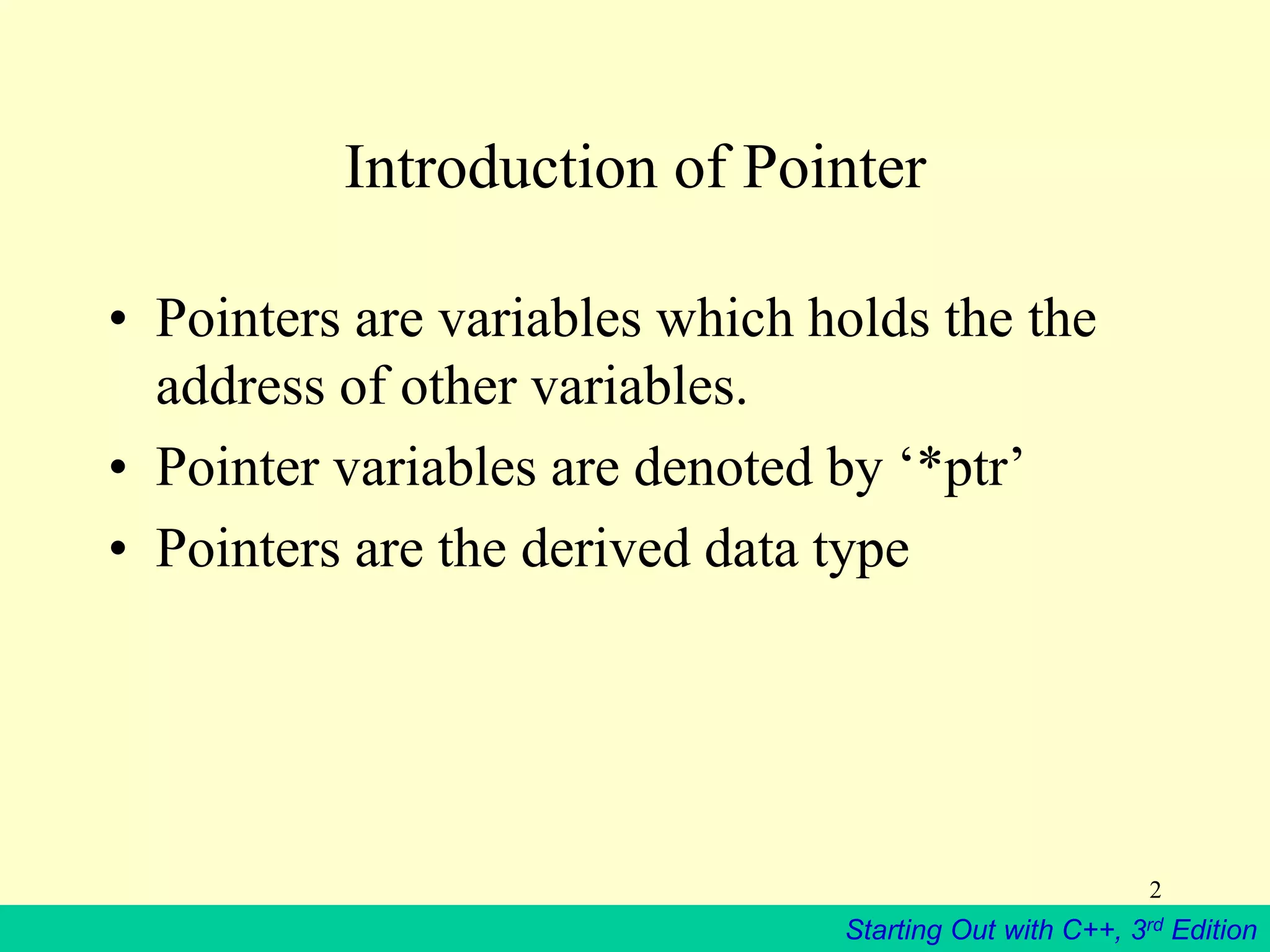 Pointer | PPT