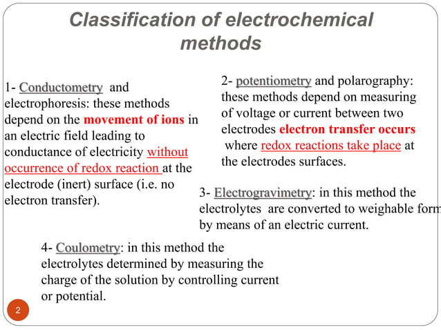 Conductometry | PPT | Chemistry | Science