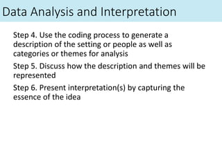 Chapter Nine Qualitative Methods | PPT