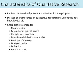 Chapter Nine Qualitative Methods | PPTX