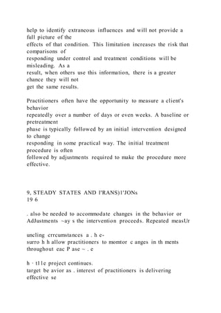 CHAPTER NINE Steady States and Transitions THE STEADY- | DOCX