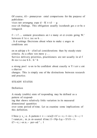 CHAPTER NINE Steady States and Transitions THE STEADY- | DOCX