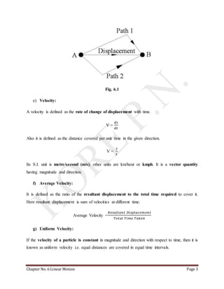 Chapter no. 6 linear mo | DOCX