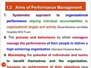 The Basics of Performance Management | PPT
