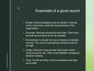 Employee/Personnel Record management | PPTX