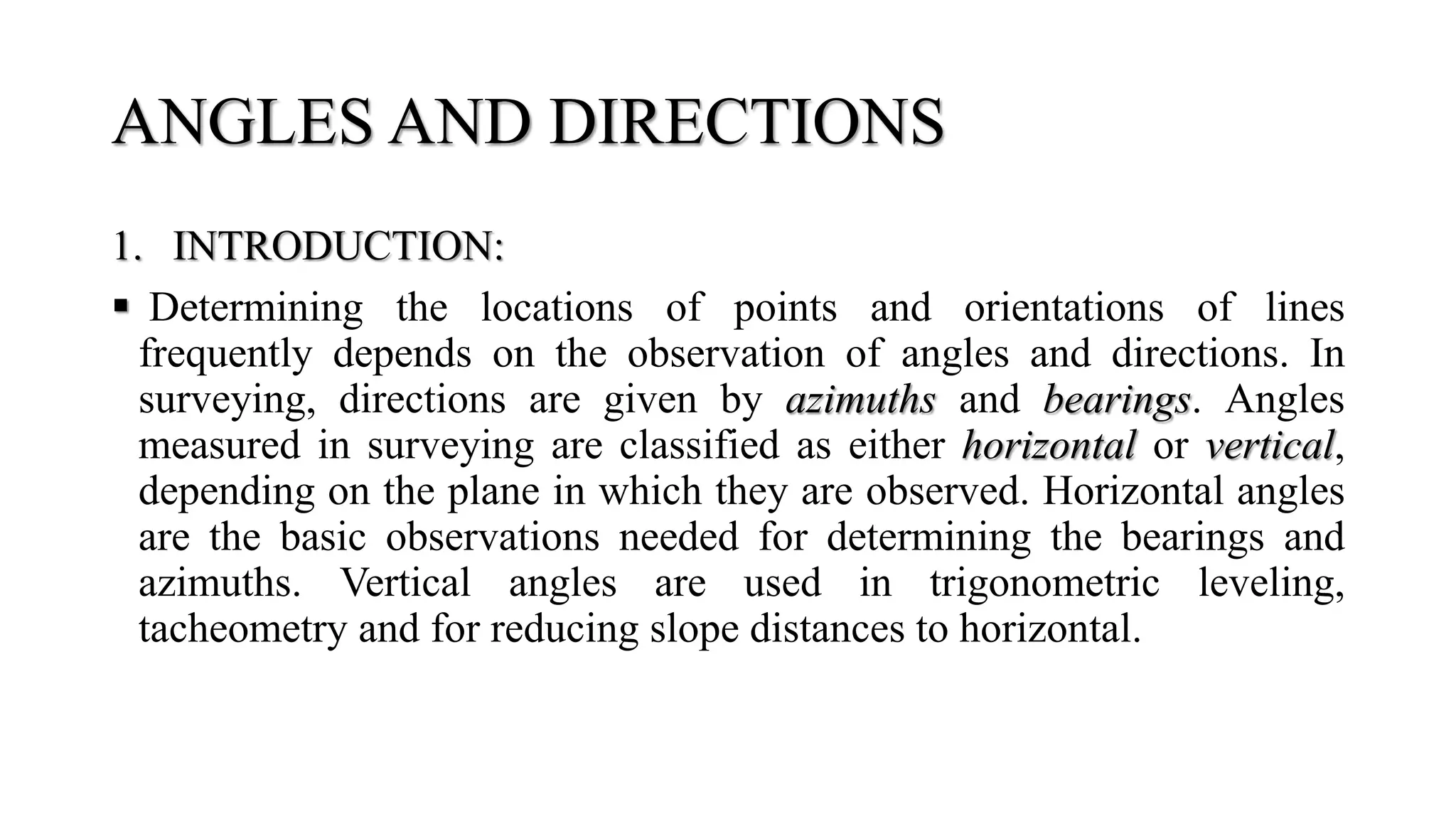 Chapter No. 04 - Angles and Directions.pptx