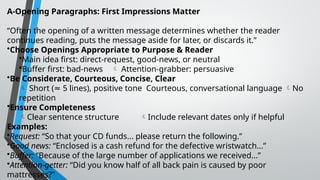 The process of preparing effective business messages Chapter No. 6.pptx