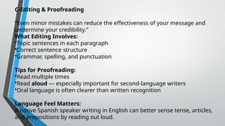 The process of preparing effective business messages Chapter No. 6.pptx