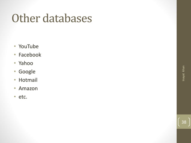 introduction to database | PPT