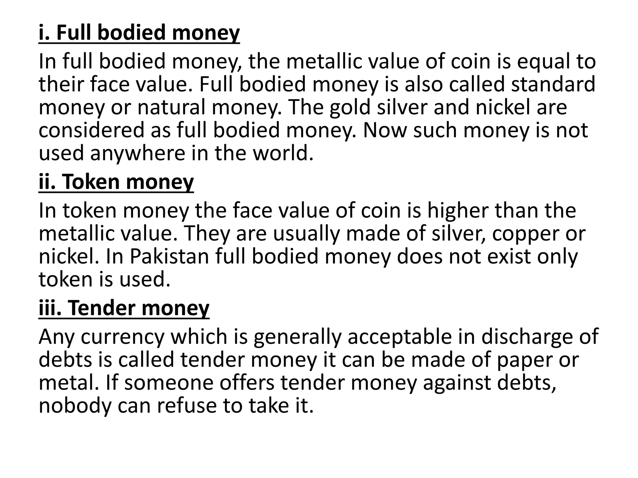 Chapter no 1 Nature and functions of money | PPTX
