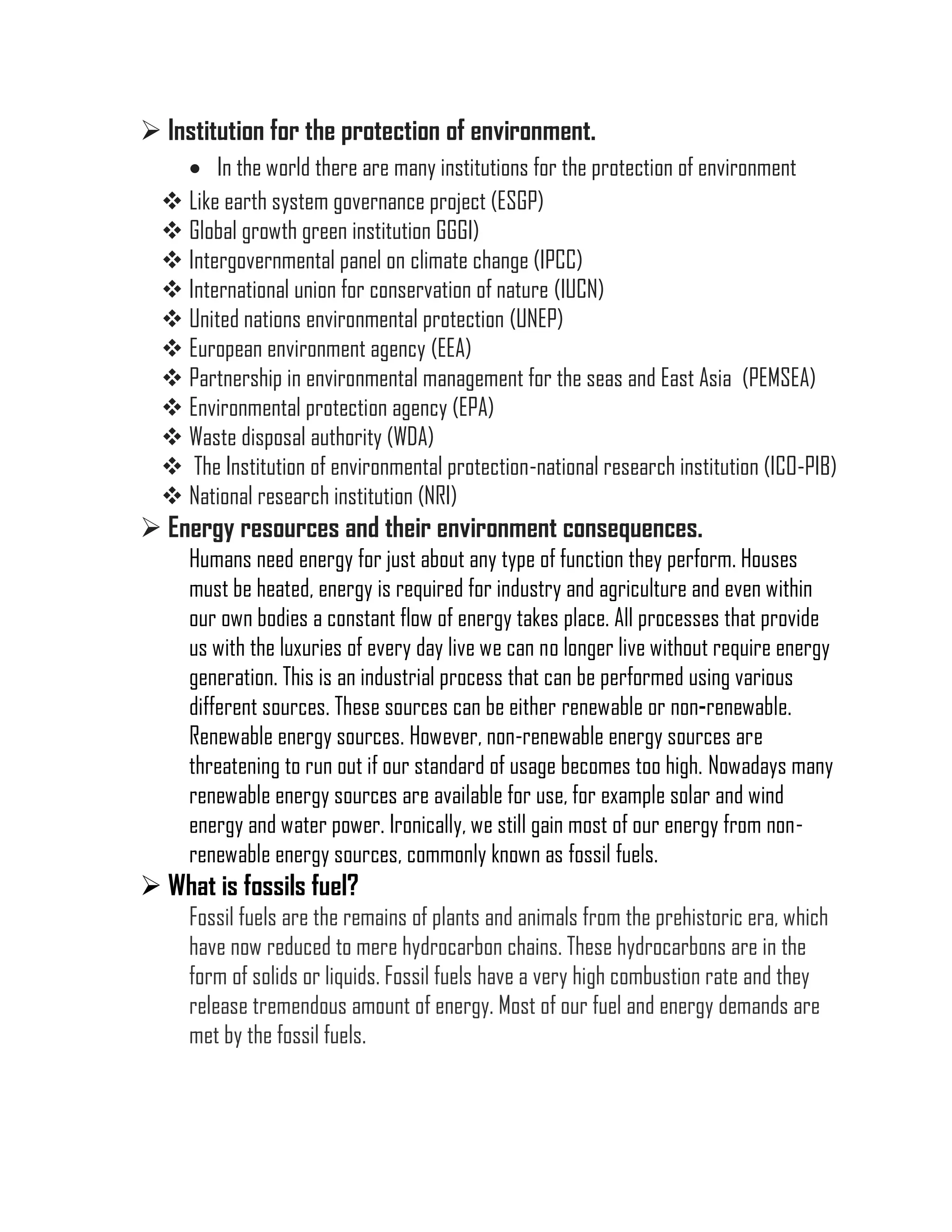 Chapter no 1 introduction. environmental chemistry | PDF