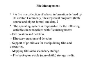 Chapter No 2 Services and Components of Operating System.pptx