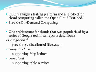 Common Standards in Cloud Computing | PPTX