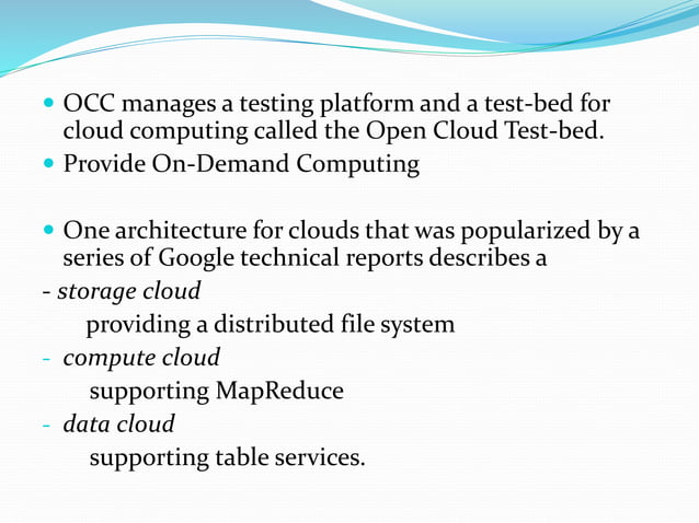 Common Standards in Cloud Computing | PPTX