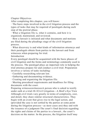 Chapter ObjectivesAfter completing this chapter, you will know.docx