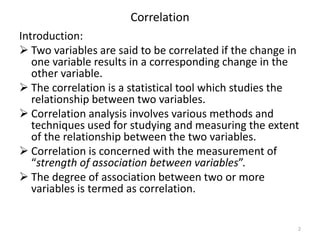 Correlation and Regression | PPT