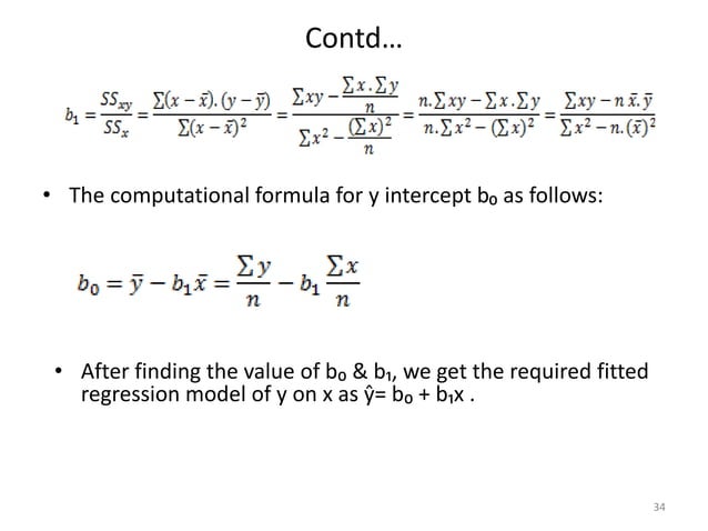 Correlation and Regression