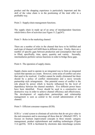 Chapter of marketing | PDF