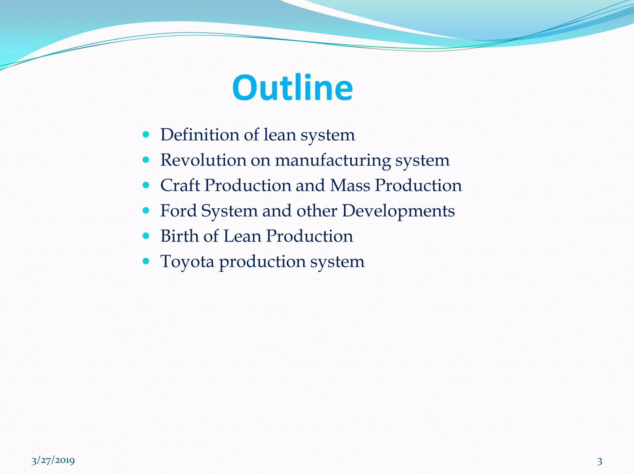 BIRTH OF LEAN SYSTEM | PDF