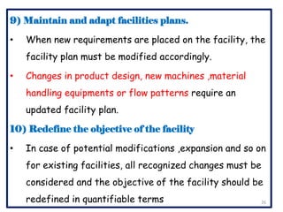 FACILITY PLANNING | PDF