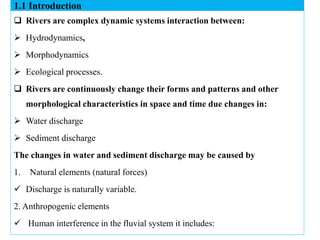 Chapter one. River morphology.pptx