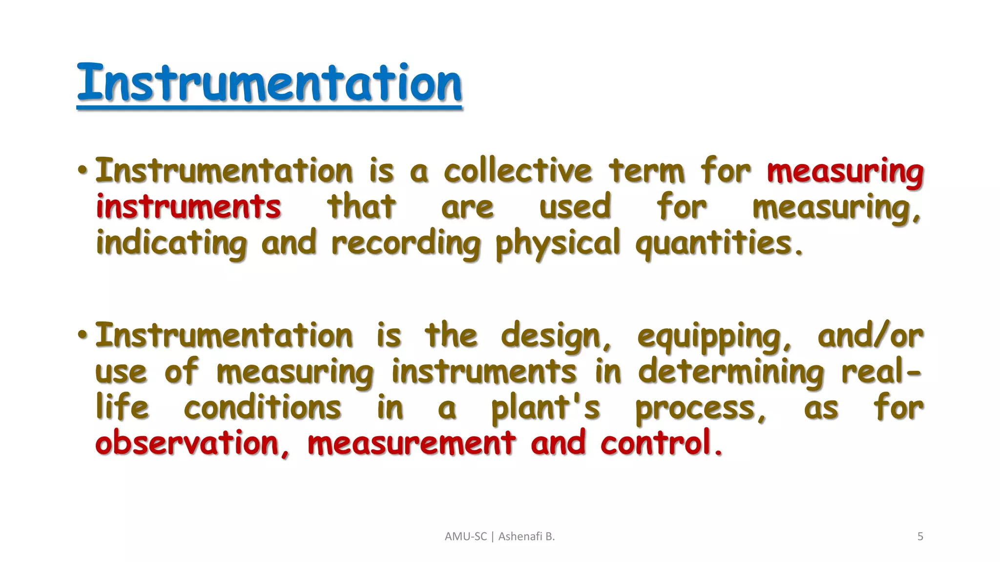 CHAPTER ONE: Introduction to Instrumentation and Measurement.pptx