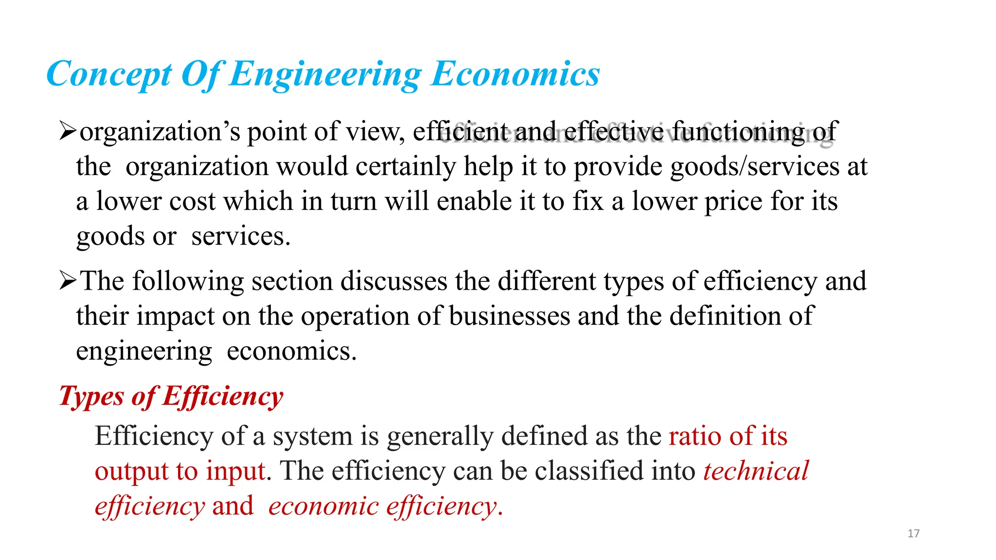 Chapter One:Basic principle of engineering economics PPT(pdf) | PDF