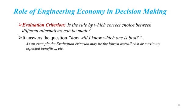 Chapter One:Basic principle of engineering economics PPT(pdf) | PDF ...