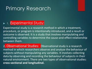 chapter one research methodology dentistry | PDF