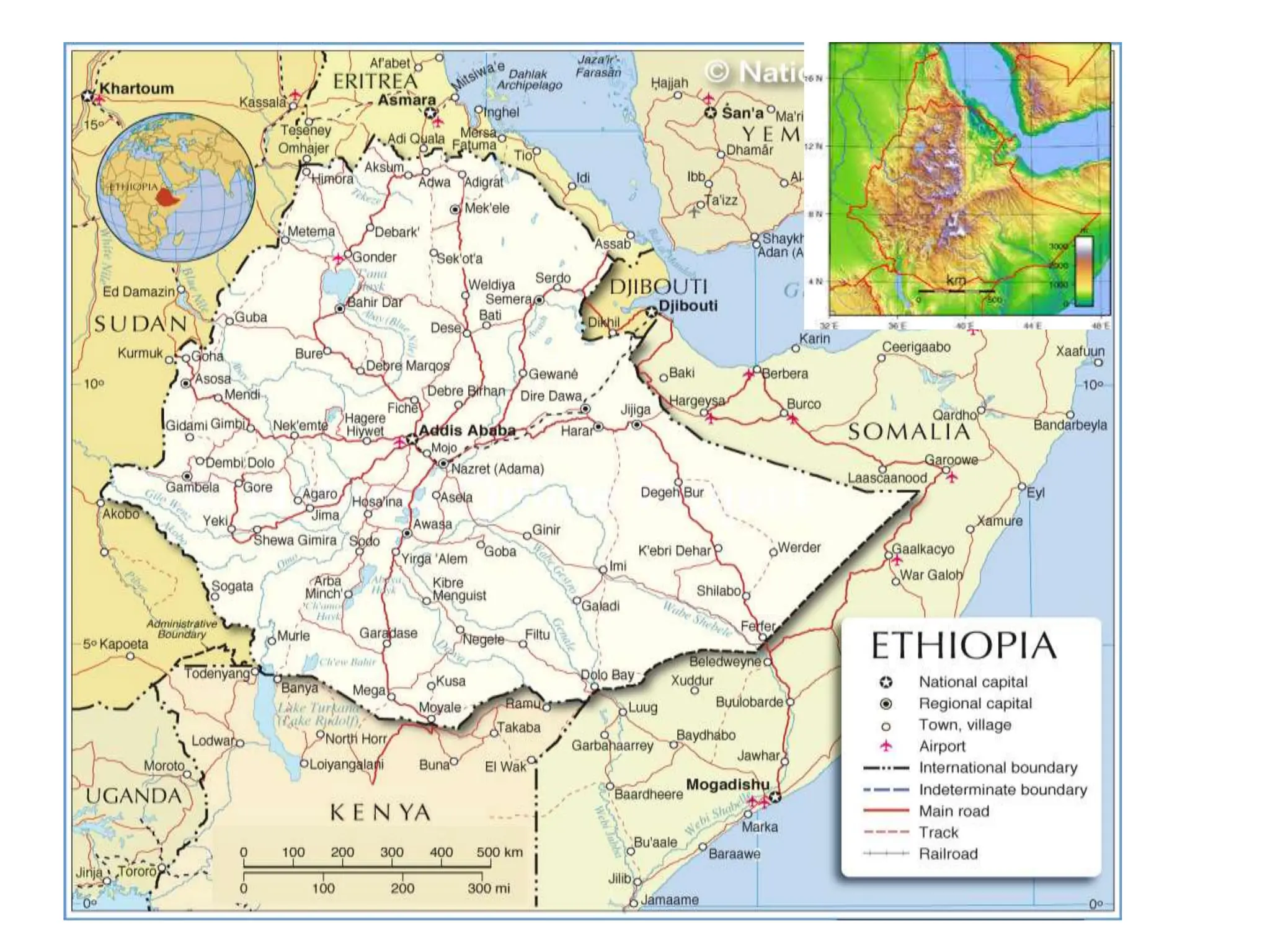 Geography of Ethiopia and the Horn: Chapter One.ppt