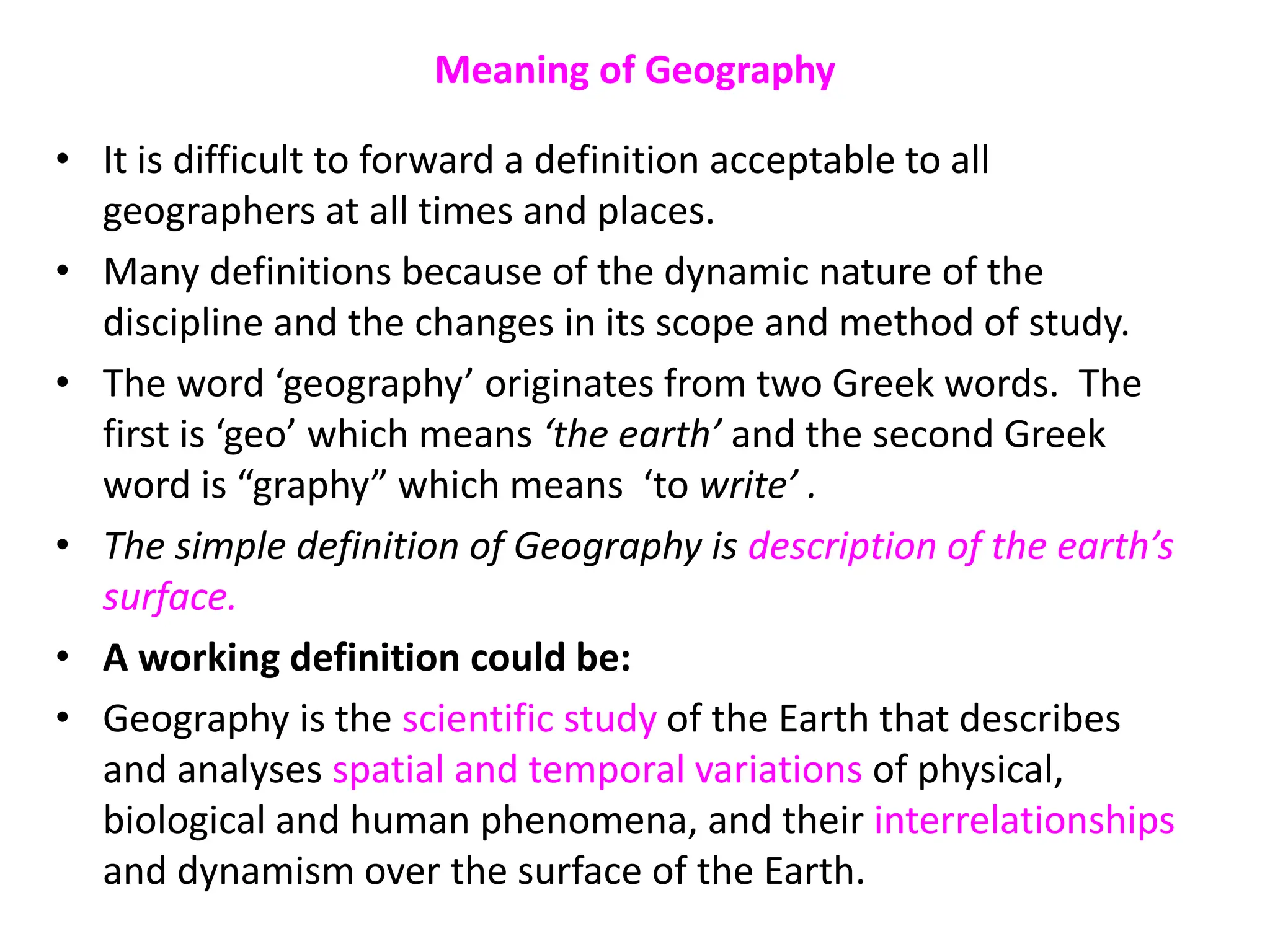 Geography of Ethiopia and the Horn: Chapter One.ppt