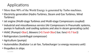 chapter one basic principle of turbo machine | PPTX