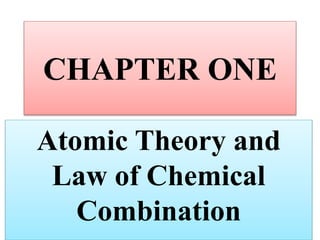 atomic theory | PPT