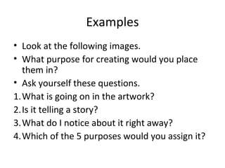 Chapter One Art and You | PPT