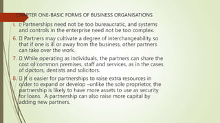 CHAPTER ONE(B)- FORMS OF BUSINESS ORGANISATIONS.ppt