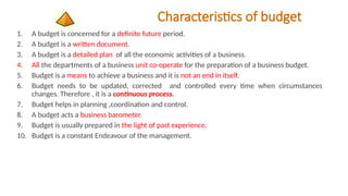 chapter one Financial planning presentation | PPTX