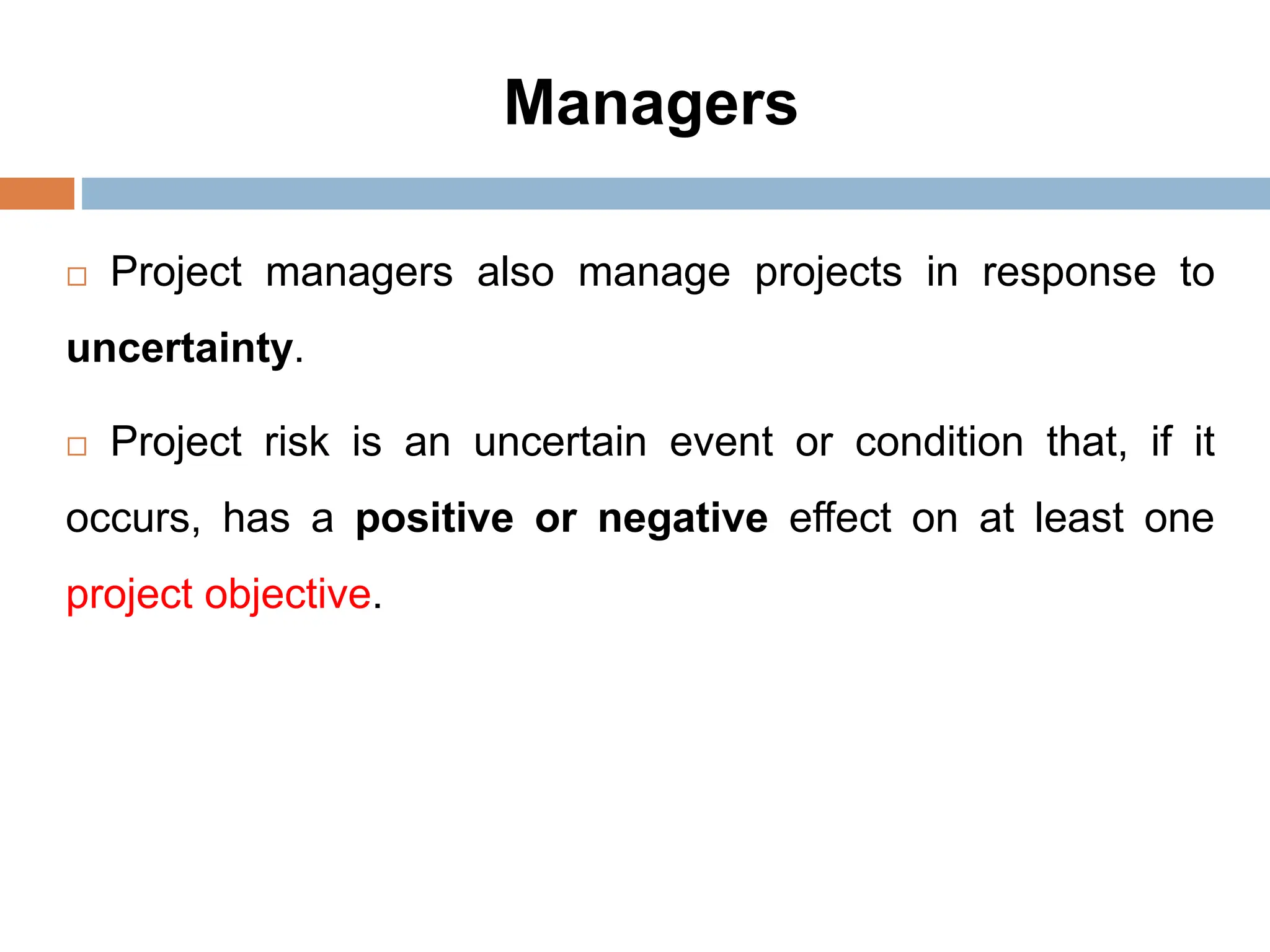Chapter One Introduction Advanced Construction Project Management Ppt Ppt