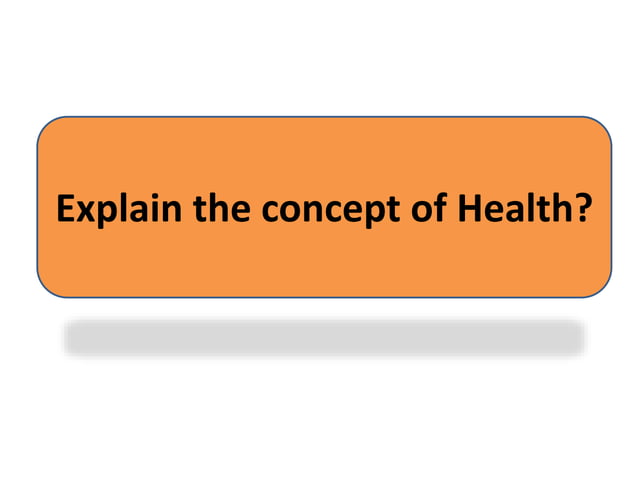 Chapter one introduction to health education slide share | PPT