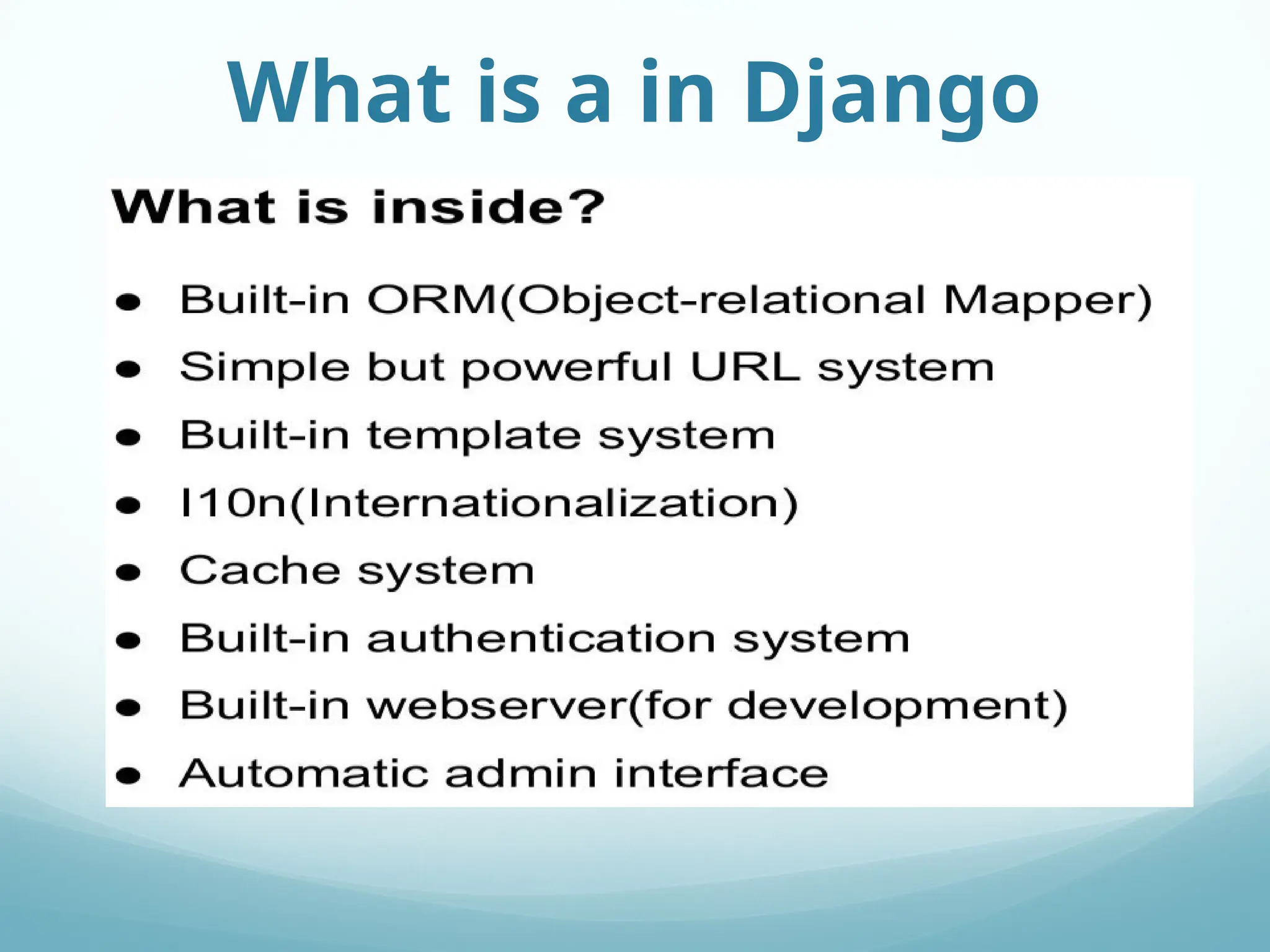 chapter One Introduction to python django.pptx