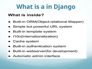 chapter One Introduction to python django.pptx