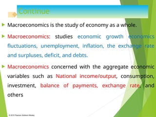 chapter one macroeconomics cousrezt.ppt