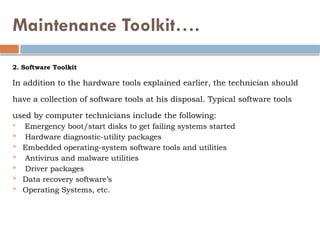 chapter one maintenance /chapter one maintenance | PPT