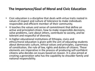 Moral education for freshman class .pptt