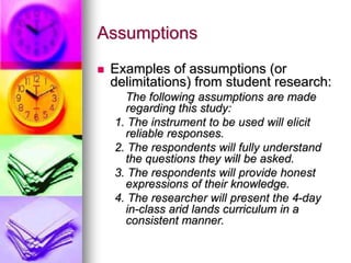 How to create Chapter One of Your Thesis 1.ppt