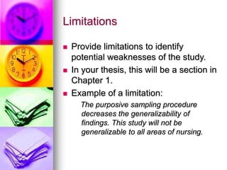 How to create Chapter One of Your Thesis 1.ppt