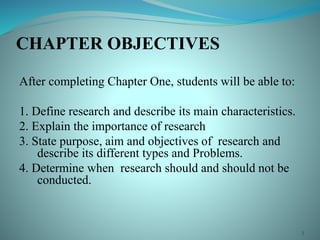 Chapter one resaerch | PPT