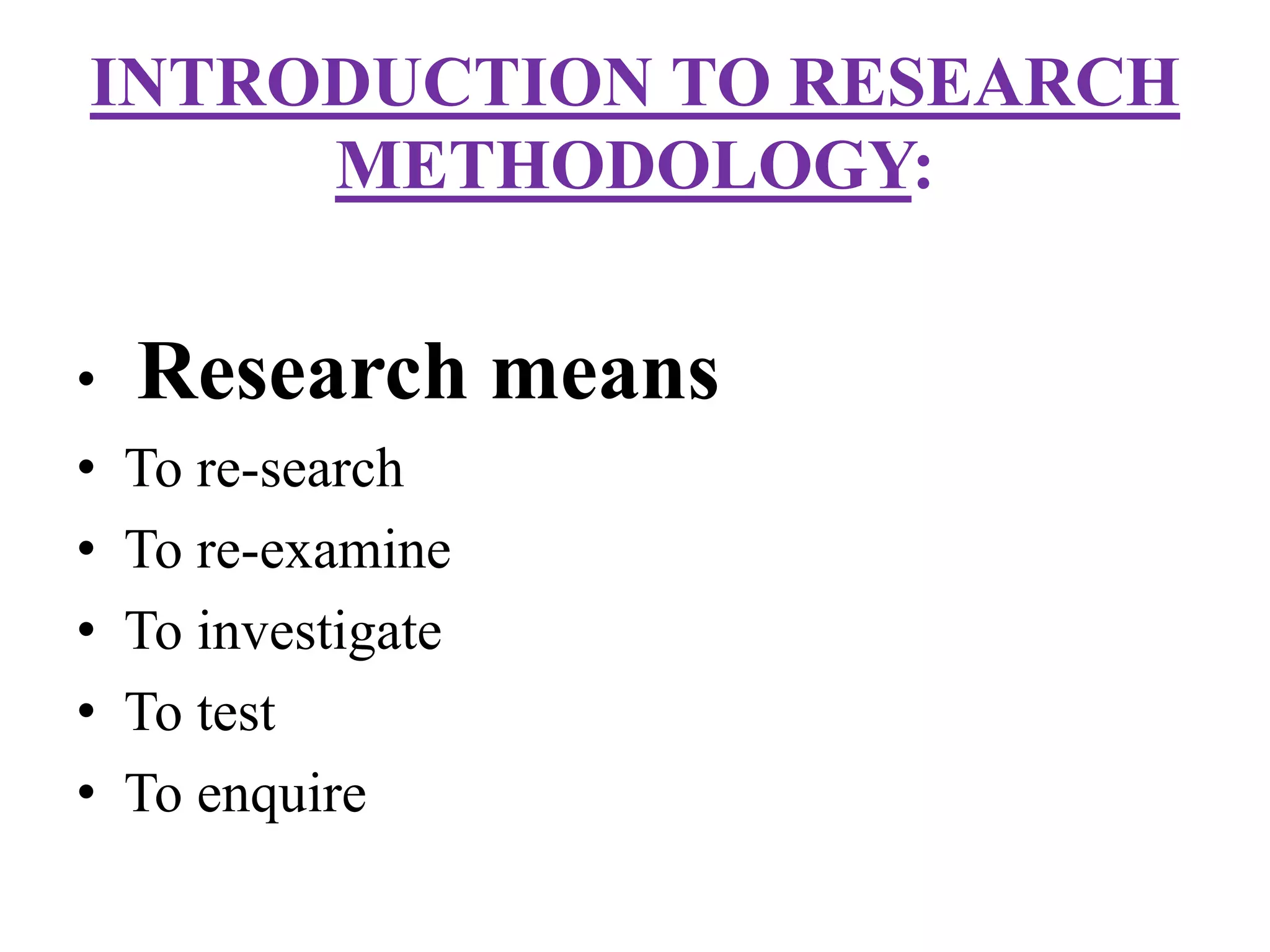 Chapter one research Methadology | PPTX | Undergraduate Education | College Education